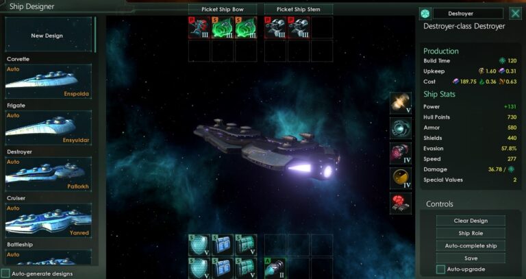 Stellaris Ship Design Guide 2023 [3.6 Update]